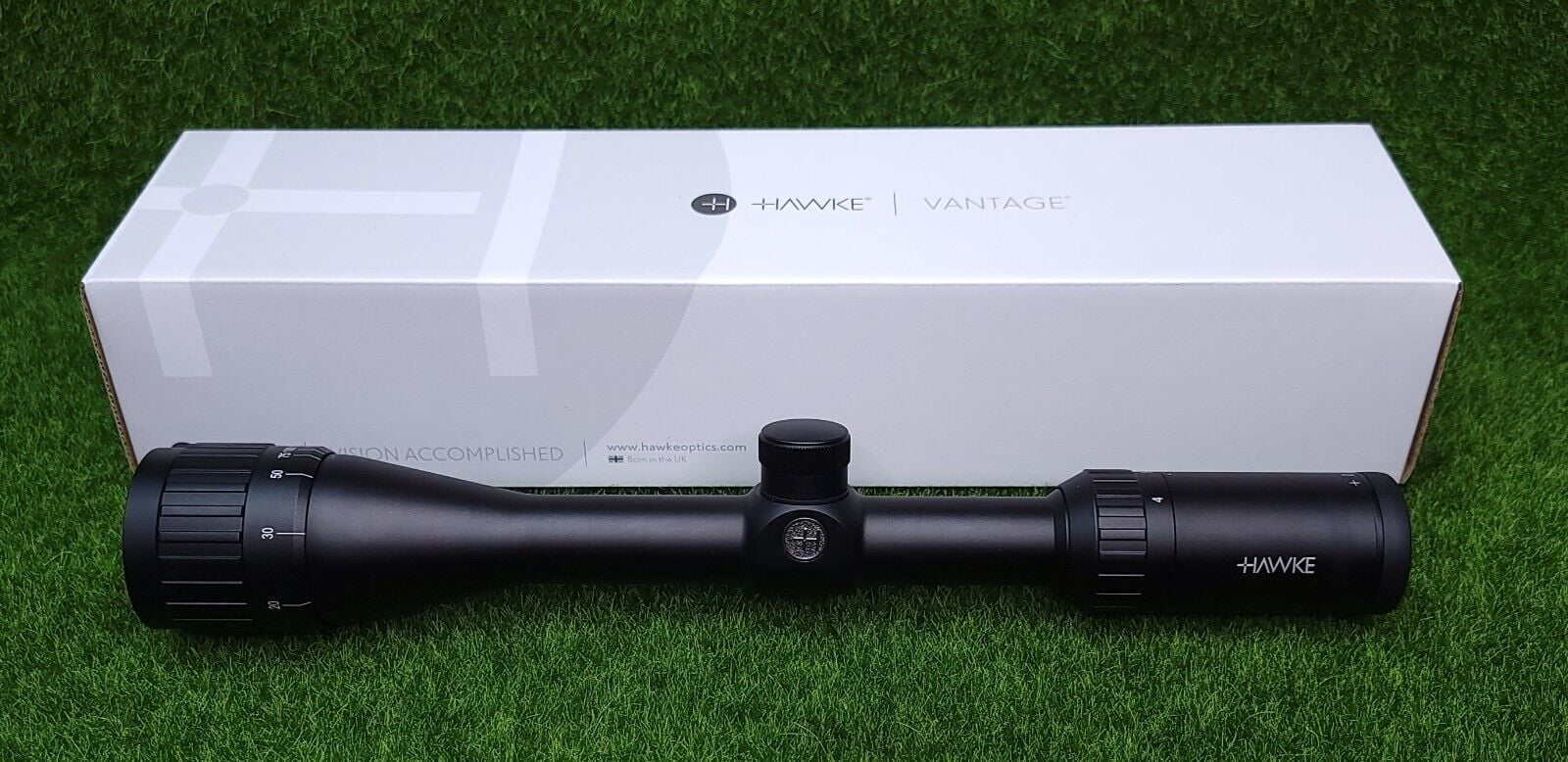Hawke Optics Vantage Ao Rifle Scope 30/30 Duplex Reticle Matte 4-12X40 ...