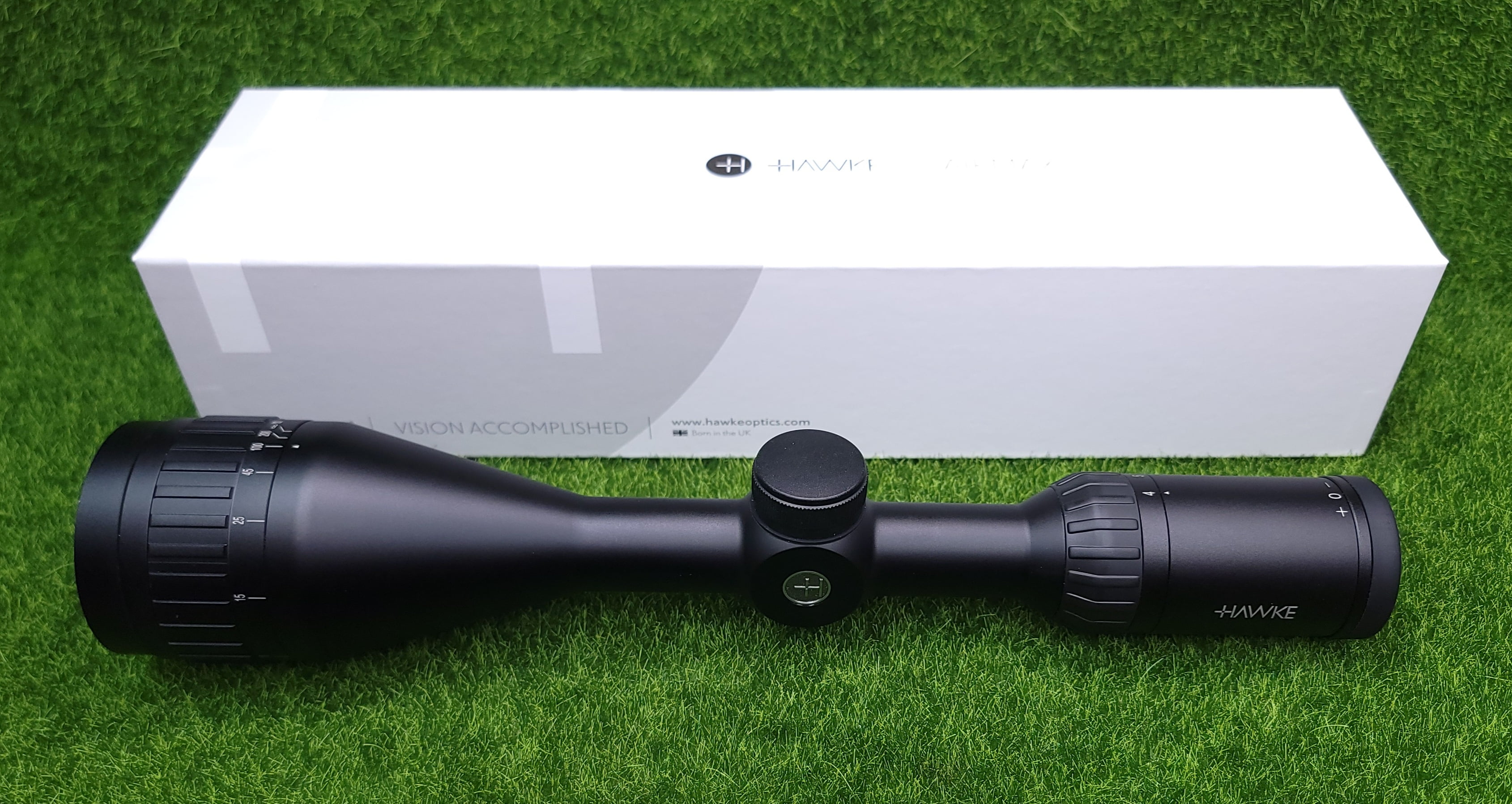 Hawke Sport Optics Airmax EV Rifle Scope, 4-12x50mm AO, Second Focal Plane, AMX - Walmart.com