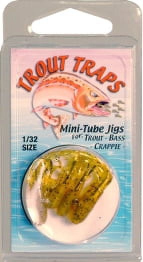 Hawken 2TT63 Trout Trap Mini Tube Jig, 1/32 oz, Rootbeer, 3/Pack ...