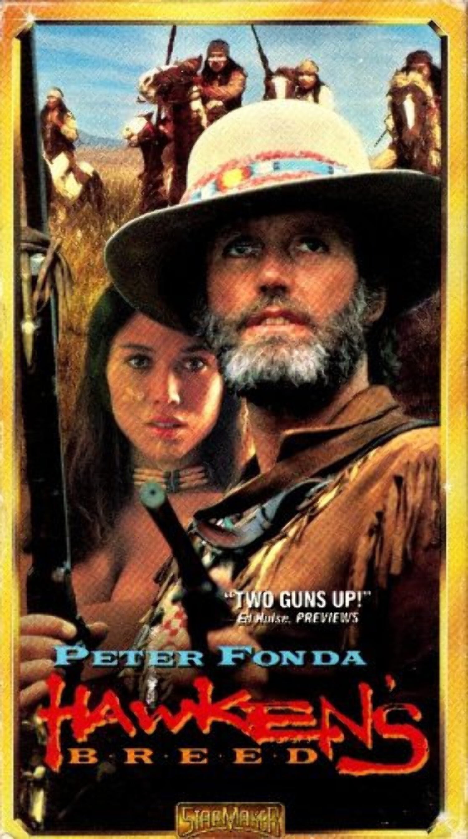 Hawken's Breed 1988 VHS Tape PETER FONDA SERENE HEDIN SUE ANN LANGDON - Walmart.com