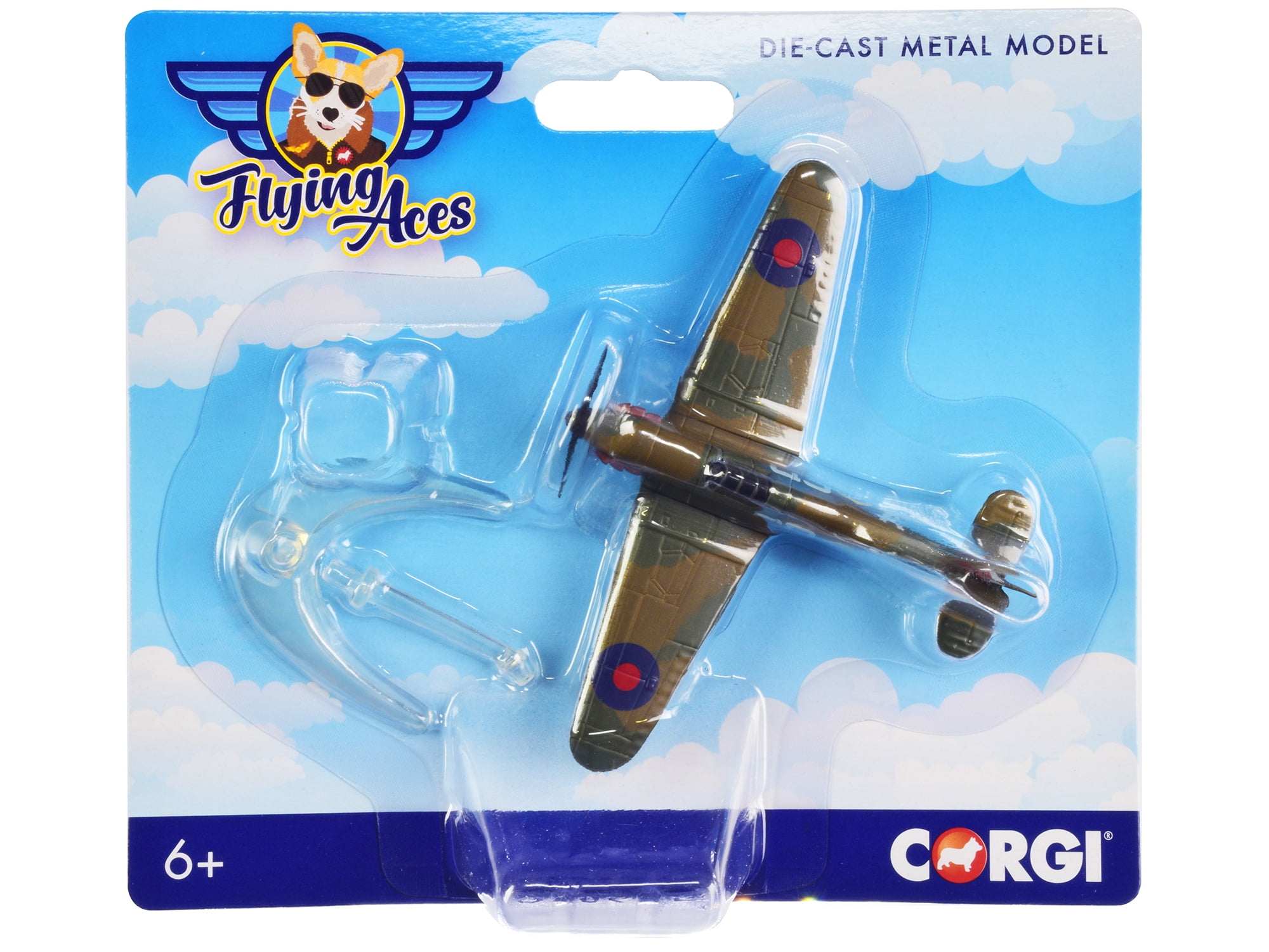 Hawker Hurricane Fighter Aircraft "RAF" "Flying Aces" Series Diecast ...