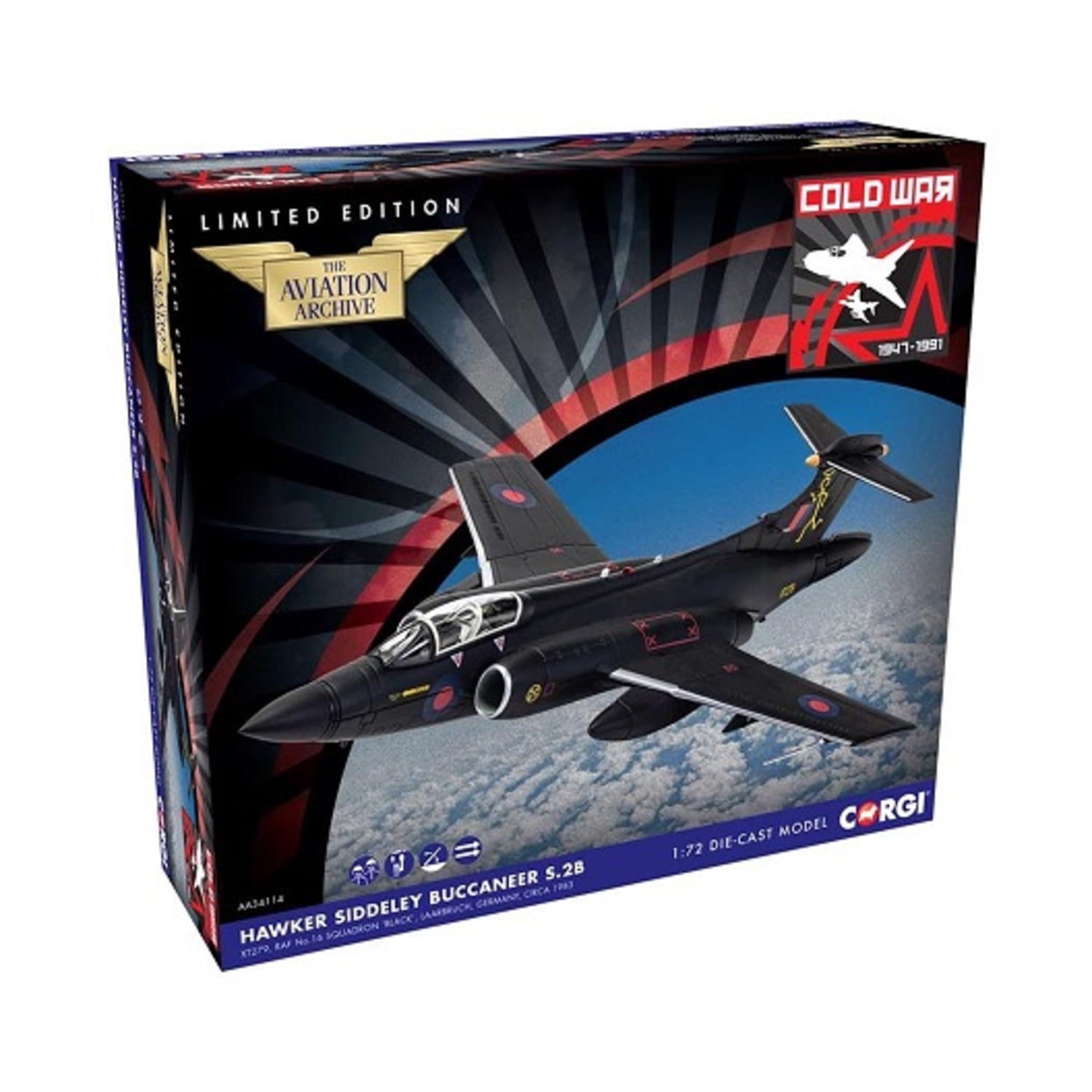 Hawker Siddeley Buccaneer S.2B Attack Aircraft "The Aviation Archive ...