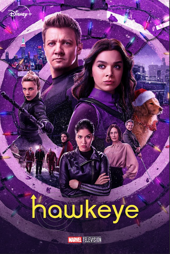 Hawkeye 2021 TV Series Poster 24x36 Marvel Action Adventure Clint ...