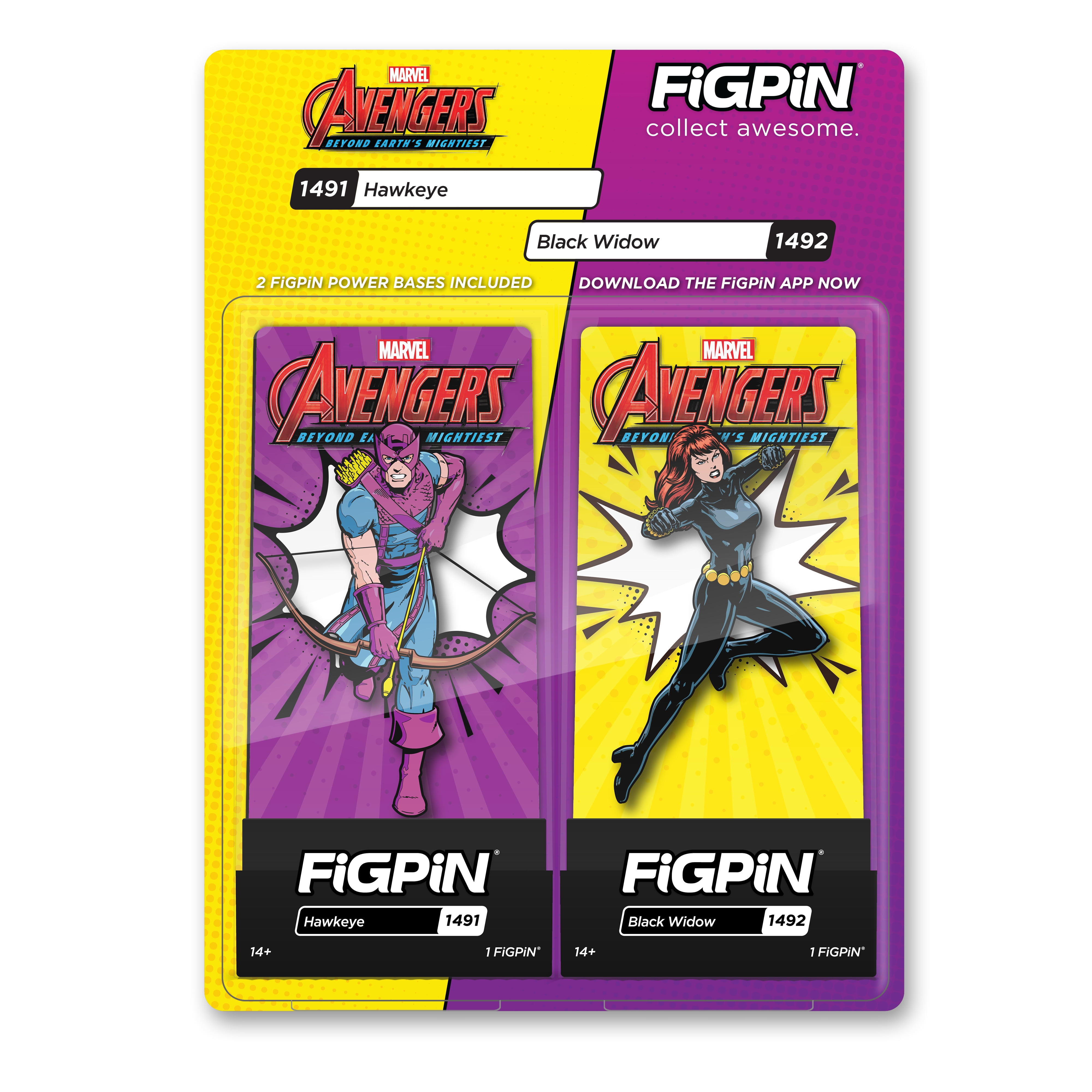 Hawkeye Black Widow 2-Pack (1491, 1492) - Walmart.com