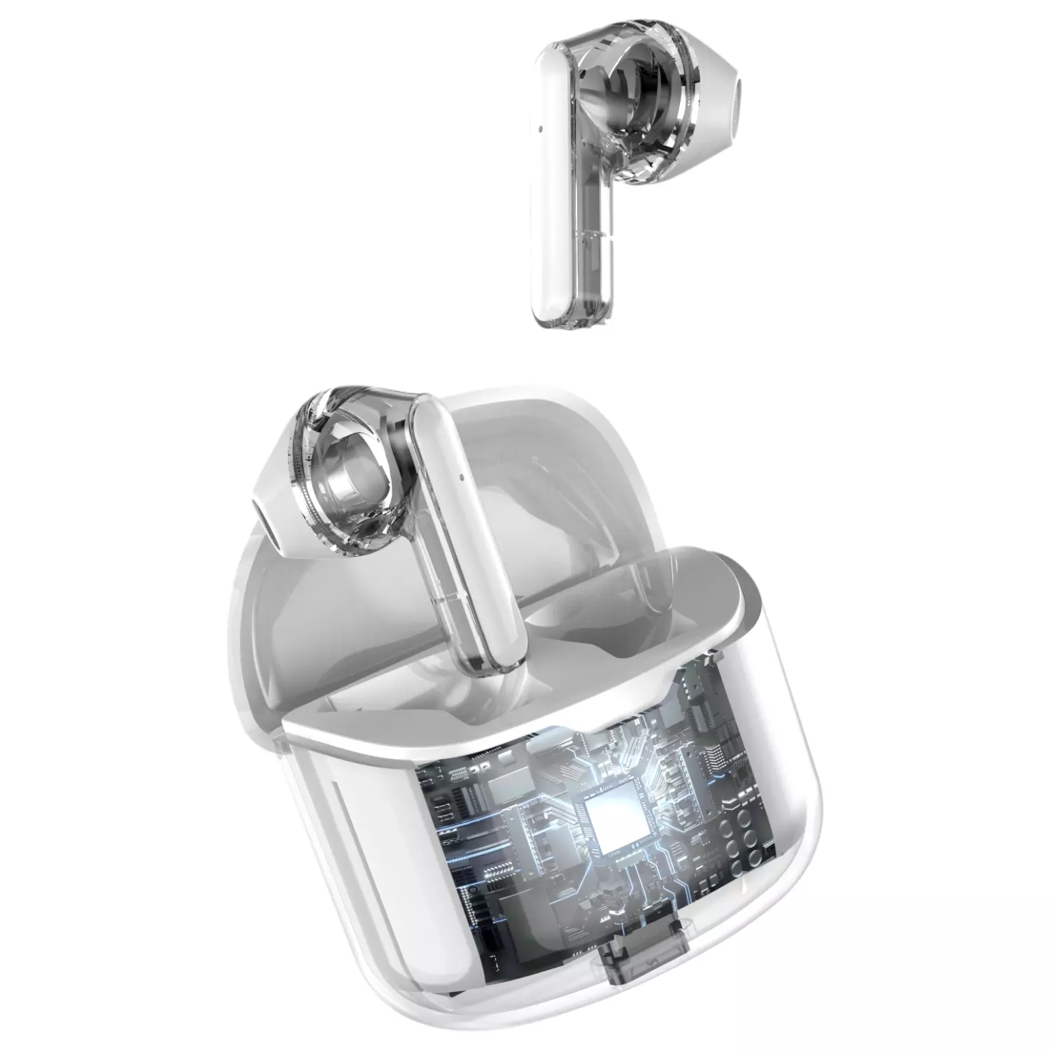 Hawki Skeleton EarBuds, True Bass, Fully Adaptive Noise Reduction ...