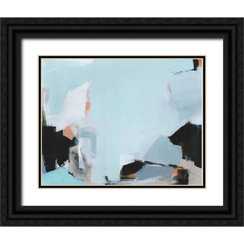 Hawkins, Amanda 24x20 Black Ornate Wood Framed with Double Matting ...