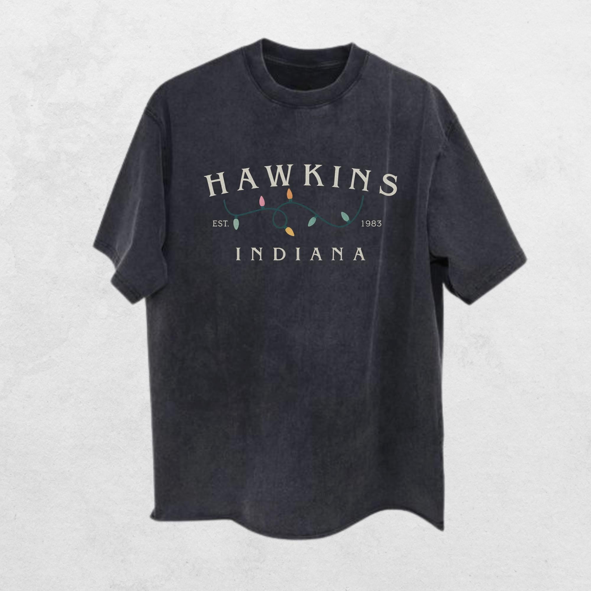 Hawkins Indiana Retro Shirt - Walmart.com