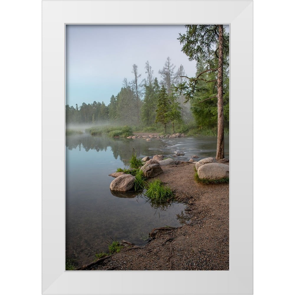 Hawkins, Peter 11x14 White Modern Wood Framed Museum Art Print Titled ...