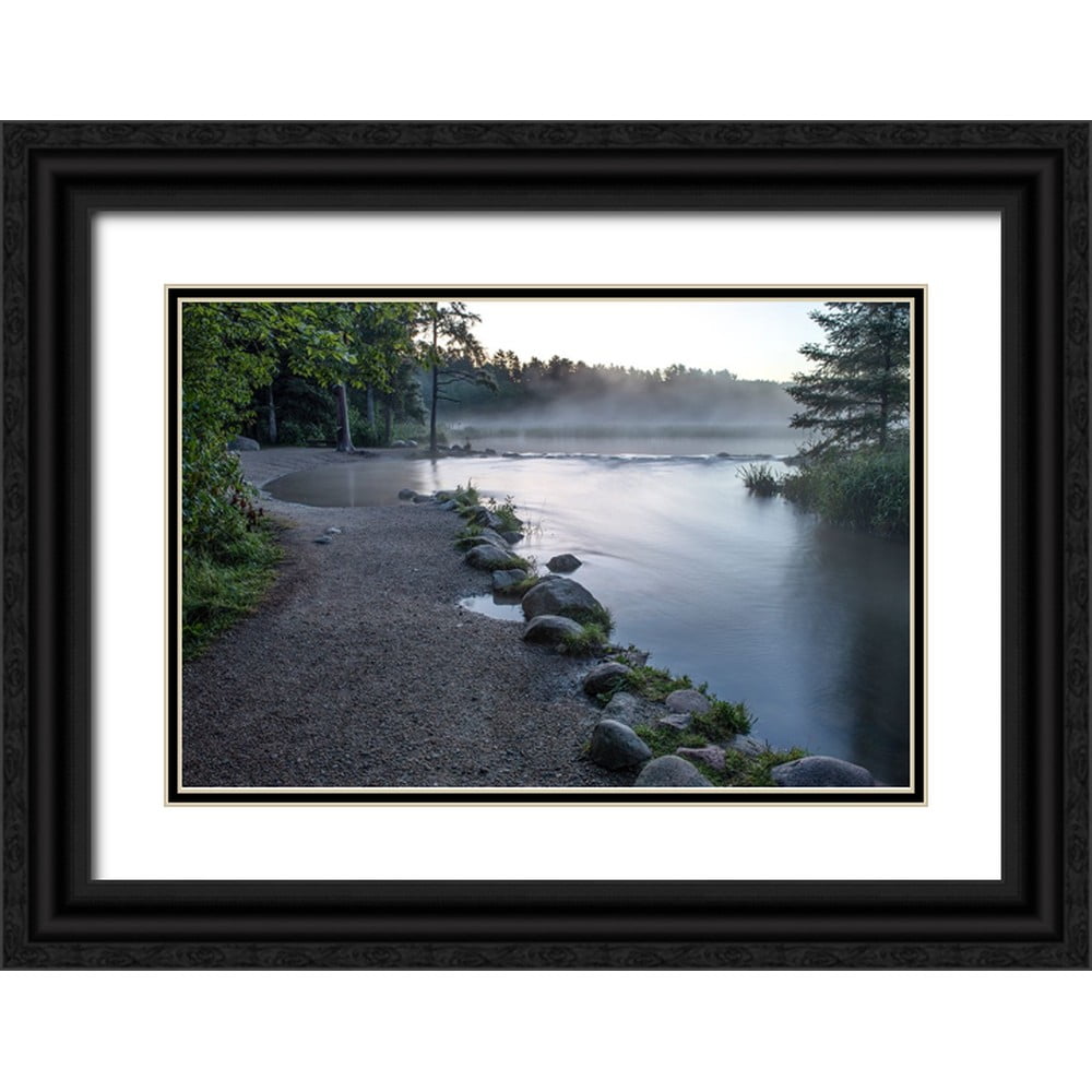 Hawkins, Peter 24x17 Black Ornate Wood Framed with Double Matting Museum Art Print Titled - USA ...