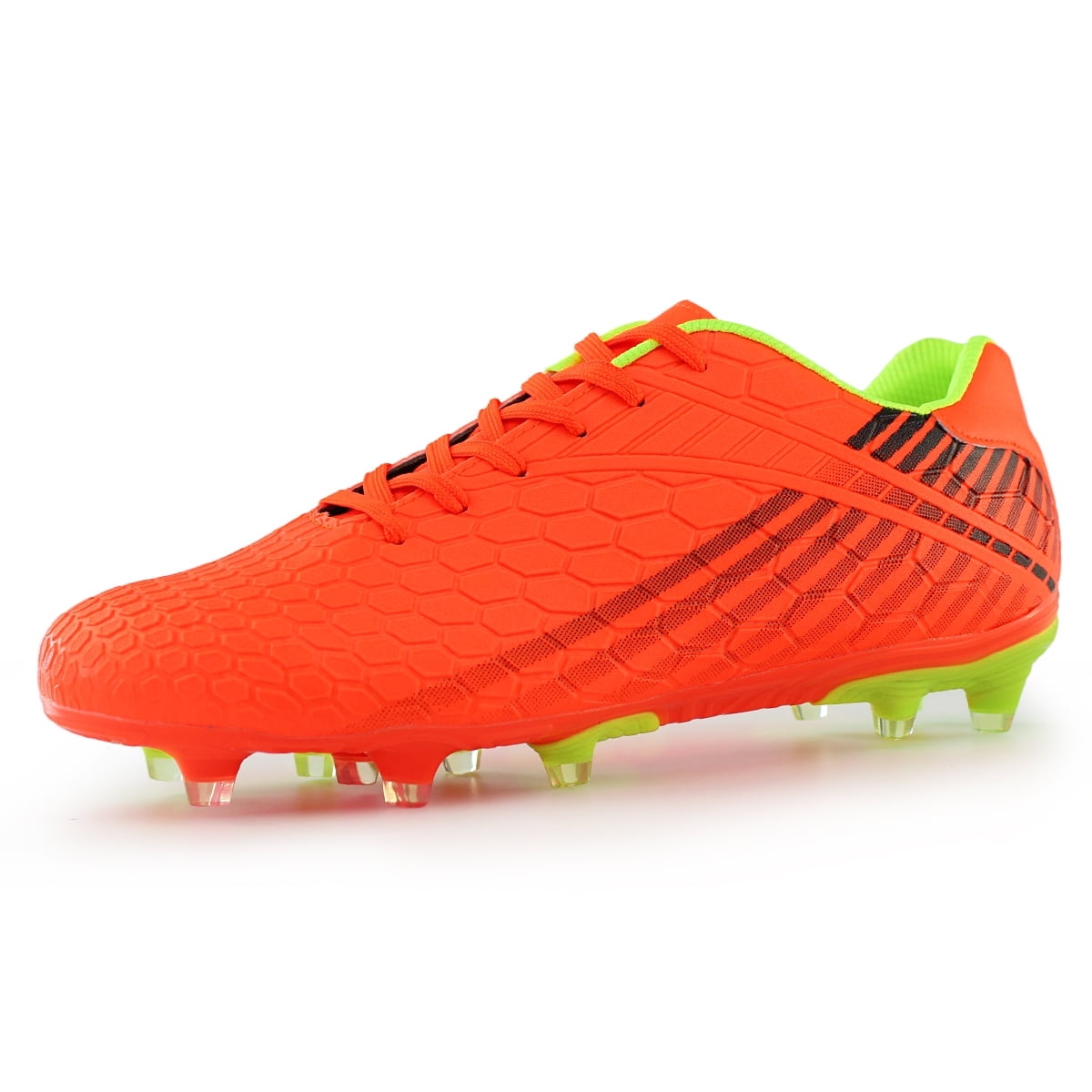 Hawkwell Men's Outdoor Soccer Shoes,Orange,US 9 - Walmart.com