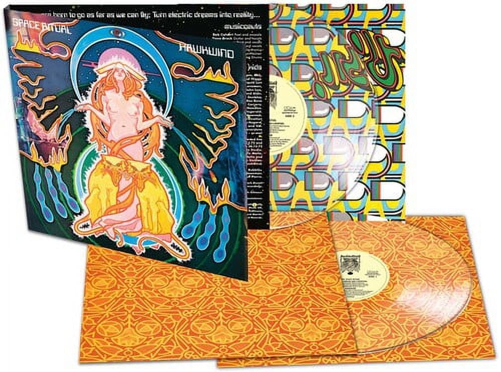 Hawkwind - Space Ritual - 50th Anniversary - Gatefold Transparent Vinyl ...