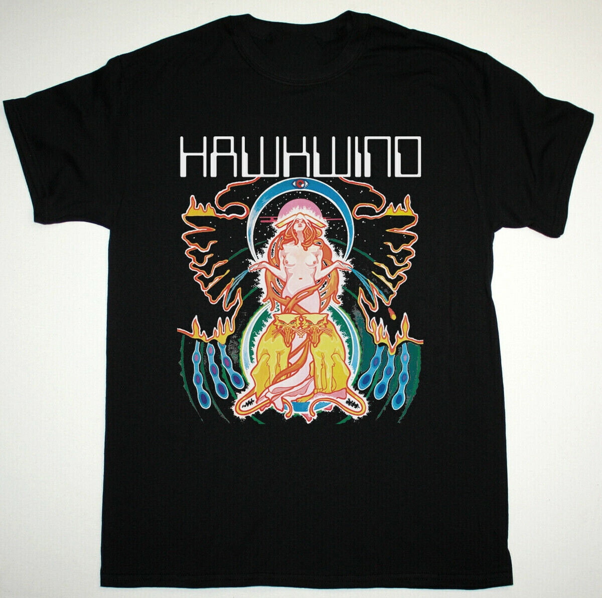 Hawkwind Space Ritual Album Tour Black Men All Size S-234XL Cotton T-shirt - Walmart.com