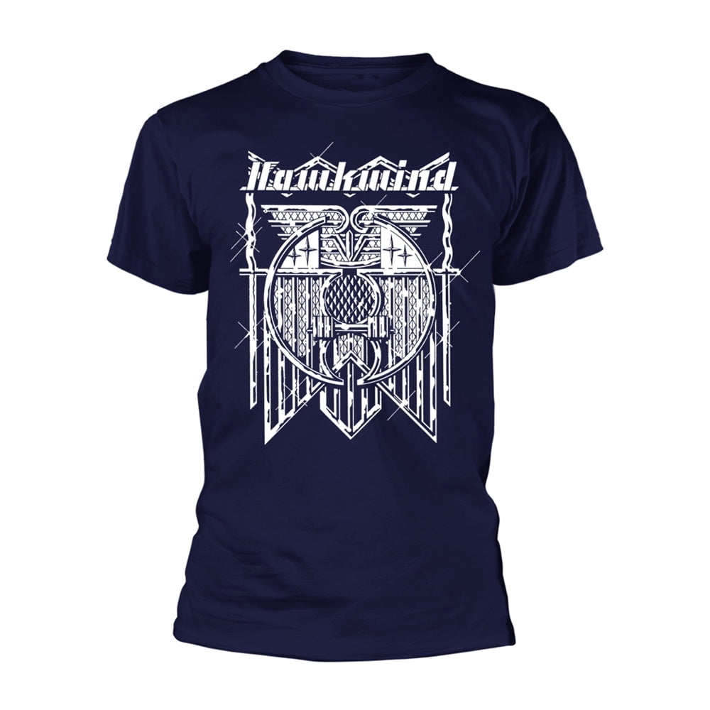 Hawkwind T Shirt Doremi Band Logo new Official Mens Navy - Walmart.com