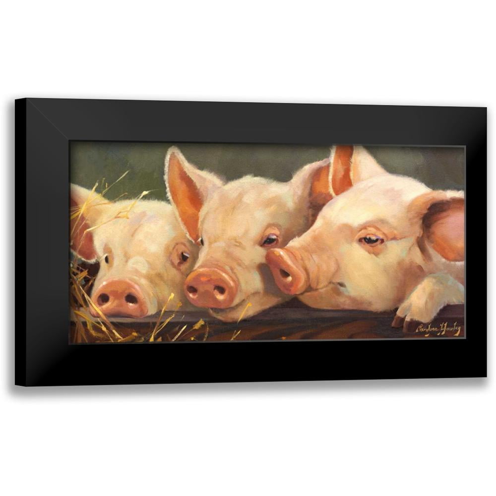 Hawley, Carolyne 24x14 Black Modern Framed Museum Art Print Titled ...