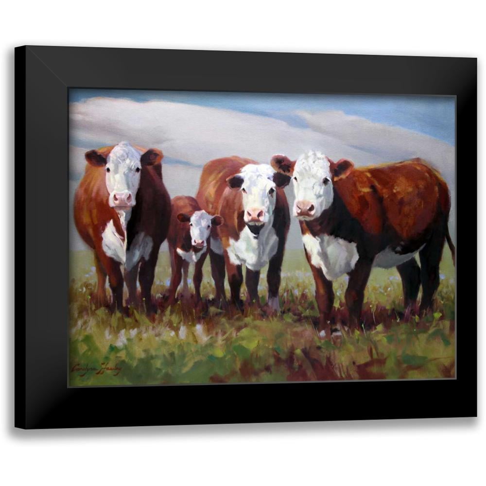 Hawley, Carolyne 24x19 Black Modern Framed Museum Art Print Titled ...