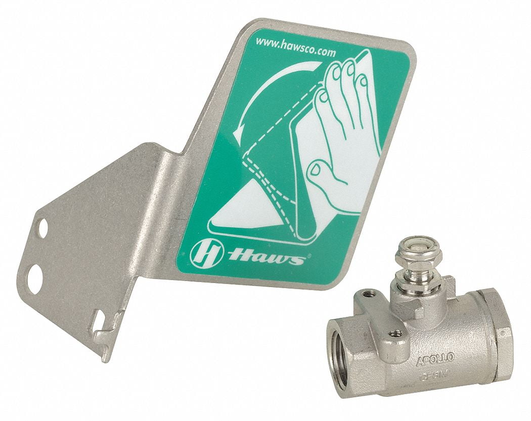 Haws Stay-Open Ball Valve Includes Push Flag SP232 - Walmart.com