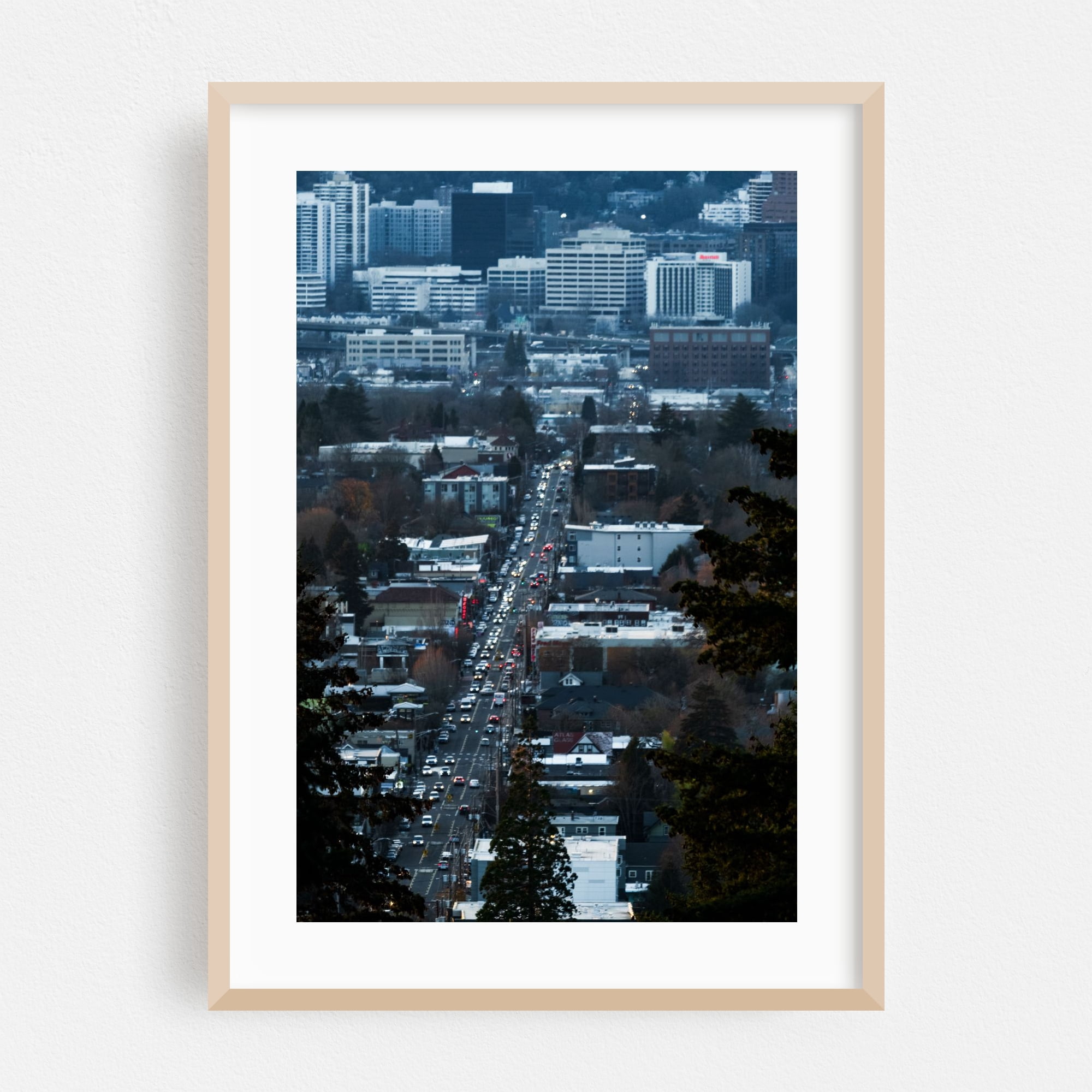 Hawthorne Avenue Unfolds - Portland Oregon Photography Cityscape ...