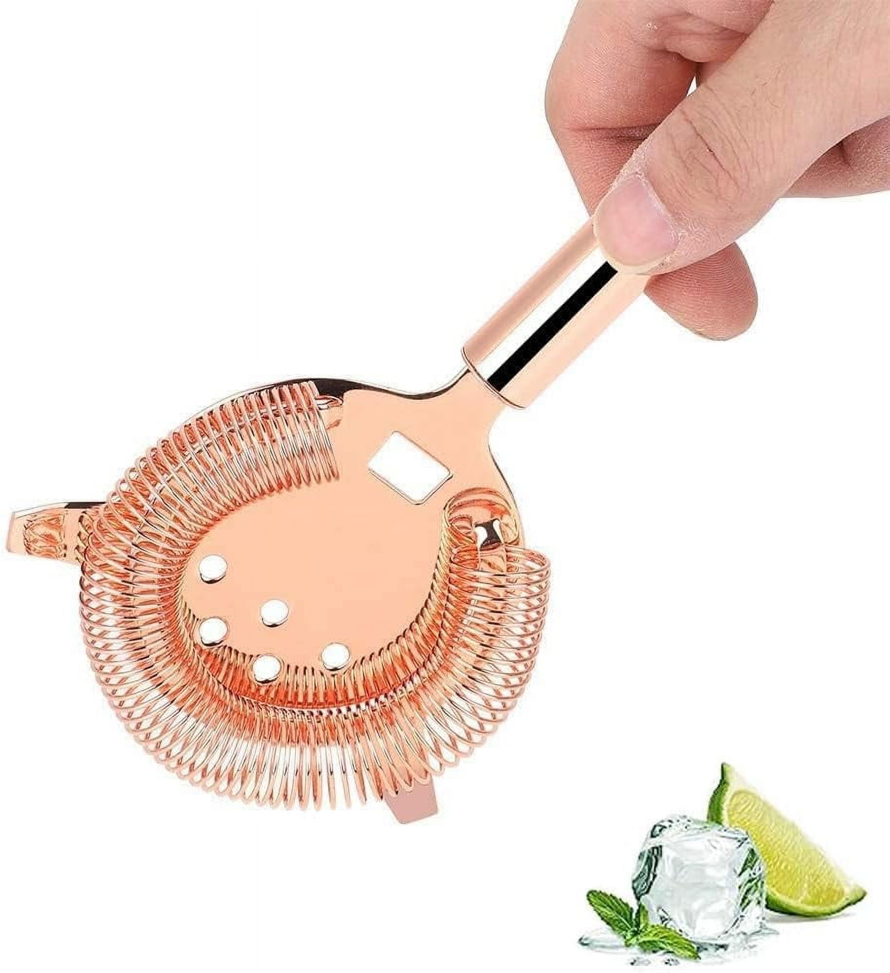 Hawthorne Cocktail Strainer, Stainless Steel Bar Strainer Hawthorne ...