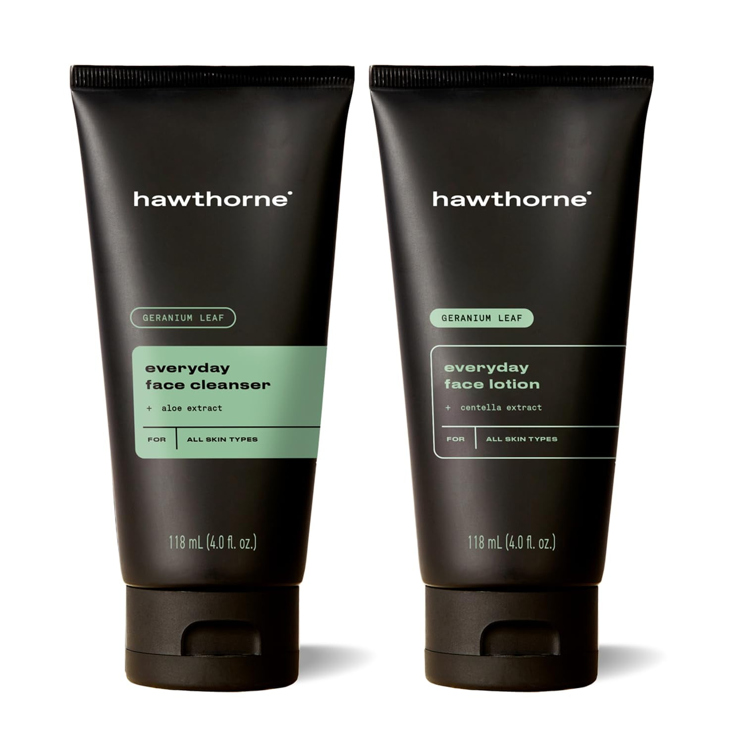 Hawthorne Men's Everyday Essential Skincare Set With Face Cleanser and Lotion. A 2-Step Routine ...