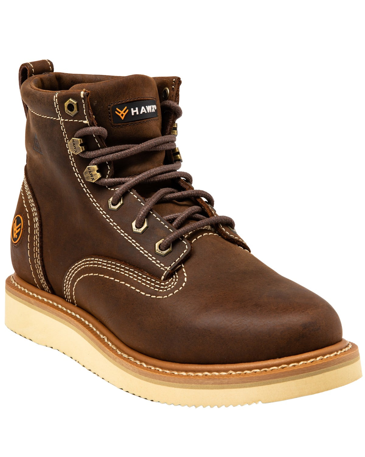 Hawx Men's 6" Lacer Work Boot Soft Toe - WULP-3 10.5 EE US - Walmart.com