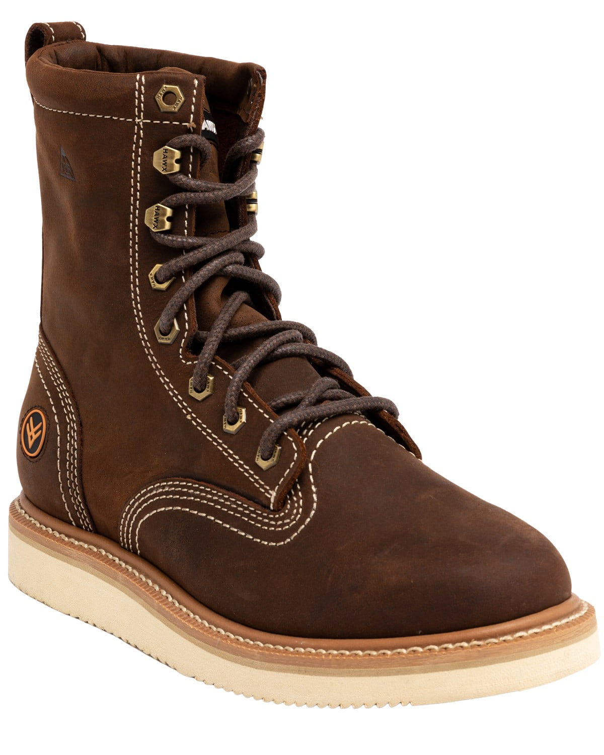 Hawx Men's 8" Grade Work Boot Soft Toe - WULP-8-2 8.5 EE US - Walmart.com