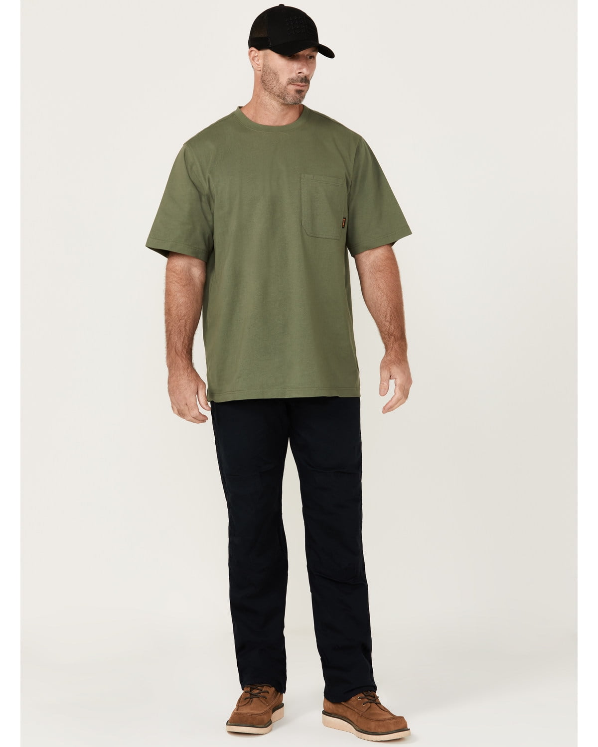 Hawx Men's Double Front Ripstop Xtreme Work Pants Navy 36W x 34L ...