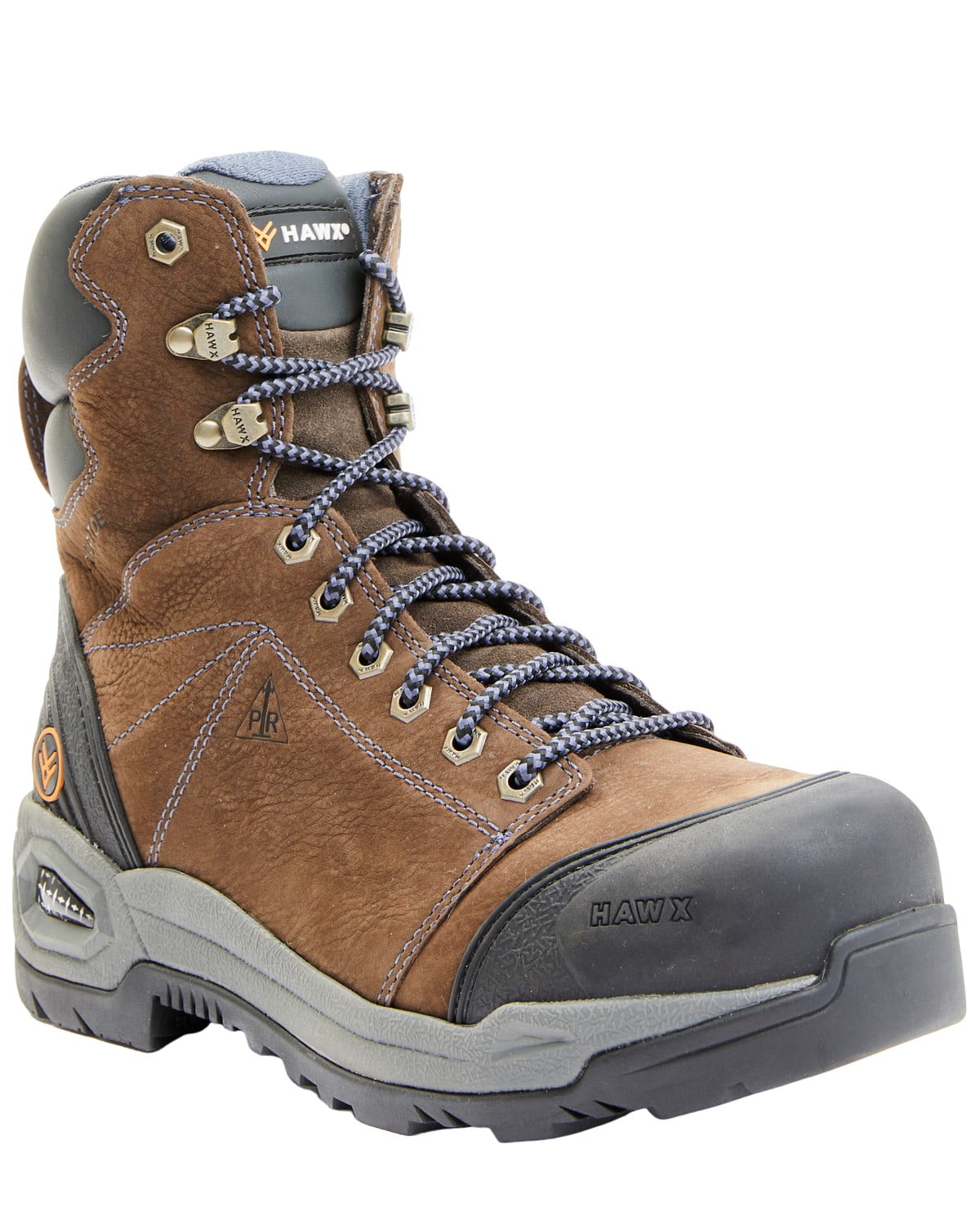 Hawx Work Gear Men's 8" Lace-To-Toe Tyche Deep Seated Work Boot ...