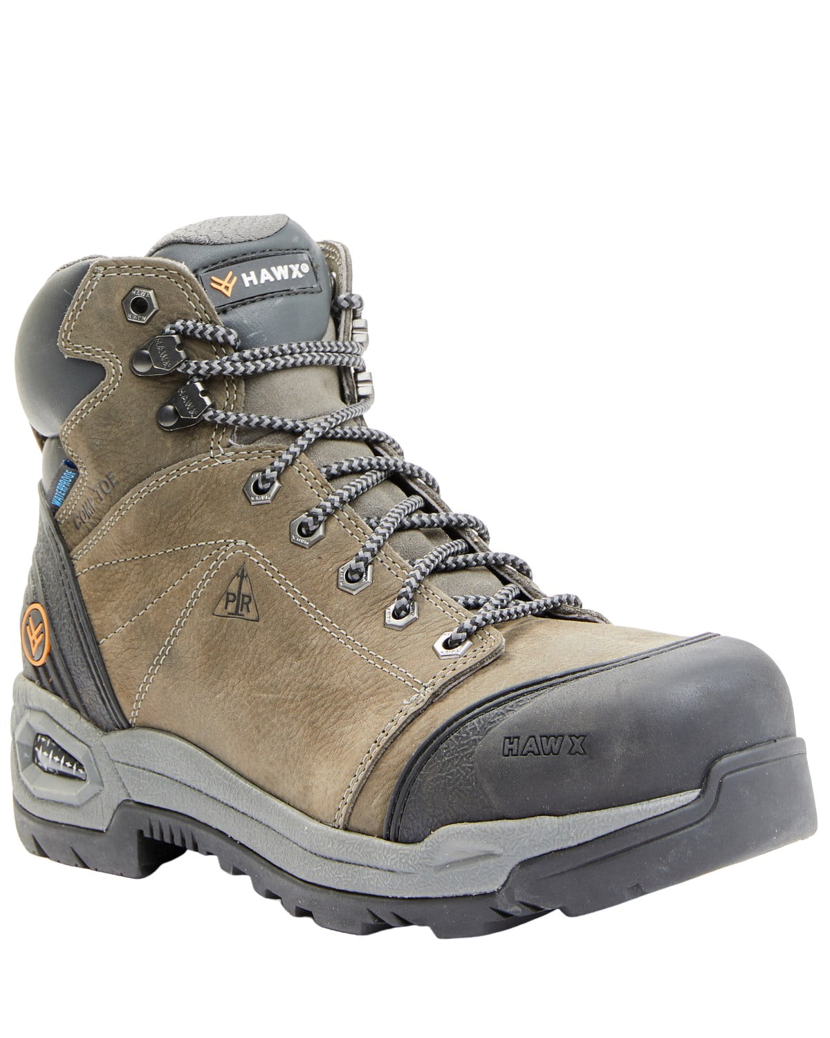 Hawx Men's Lace To Toe Tychee Deep Seated Waterproof Comp Work Boot ...