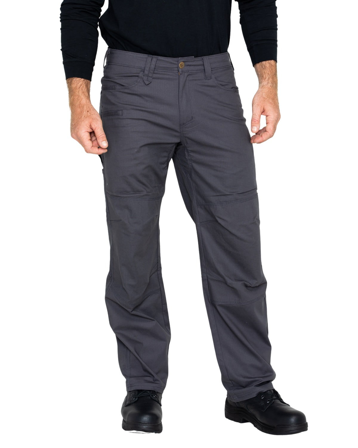 Hawx Work Gear Men's Stretch Ripstop Utility Work Pants - HF18PA3-CHR ...