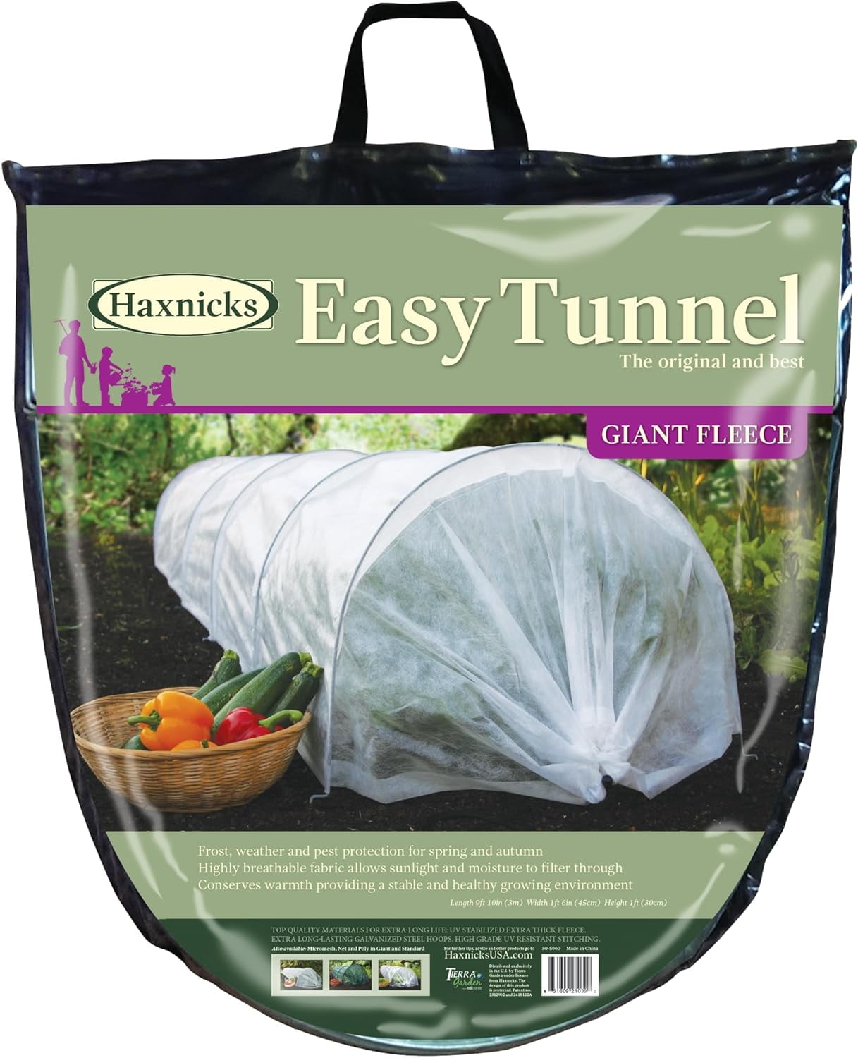 Haxnicks Easy Fleece Tunnel Cloche, Giant - Walmart.com