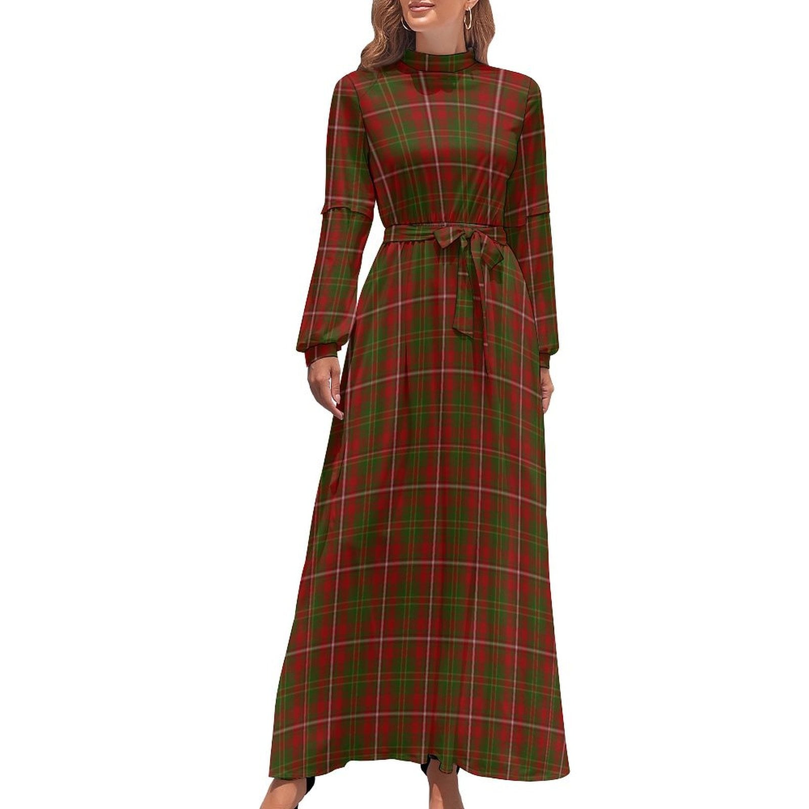 Hay Clan Tartan Long Dress dresses for women luxury dress elegant guest ...