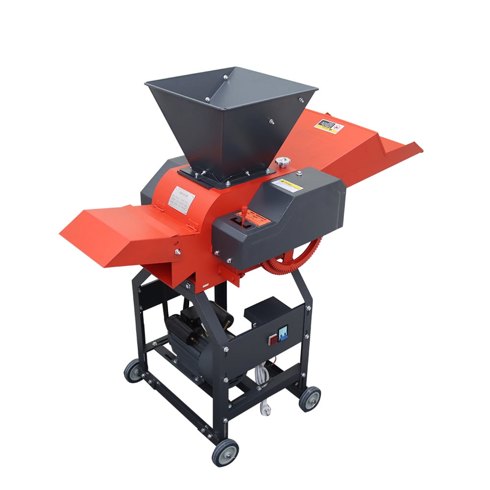 Hay Cutter Pulverizer Grass Crusher 6-Blade 500-1000KG/H 220V with ...