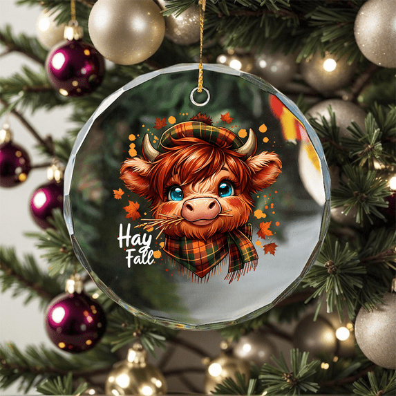 Hay Fall Highland Cow Leaf Autumn Thanksgiving Family Farm T-Shirt ...