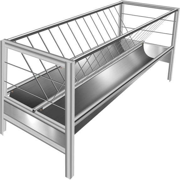 Hay Feeder Goat, 84 Gallon Large Capacity Goat Hay Feeder, Hay Rack for ...