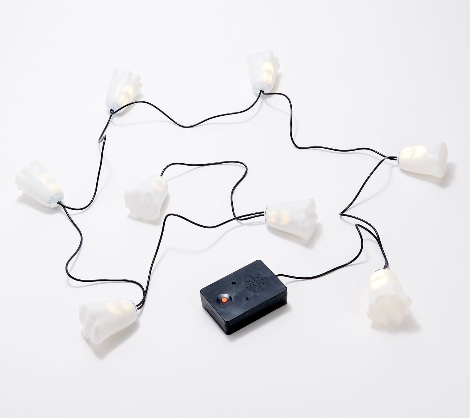 Hay & Harvest EmoteGlow Light Strand Ghost - Walmart.com