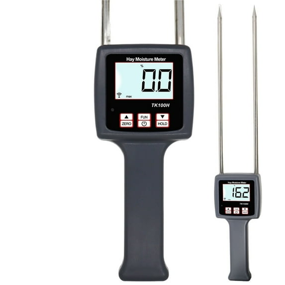 Hay Moisture Meter Digital Humidity Content Tester Grass Hygrometer For ...