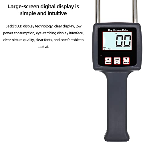 Hay Moisture Meter Tester For Alfalfa Pasture Knots Straw Etc With ...