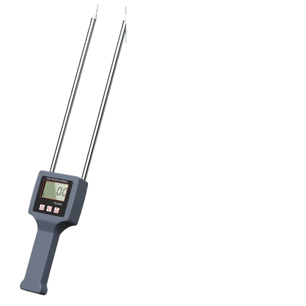 Hay Moisture Meter Tester - Portable Long Probe Type Digital Moisture ...