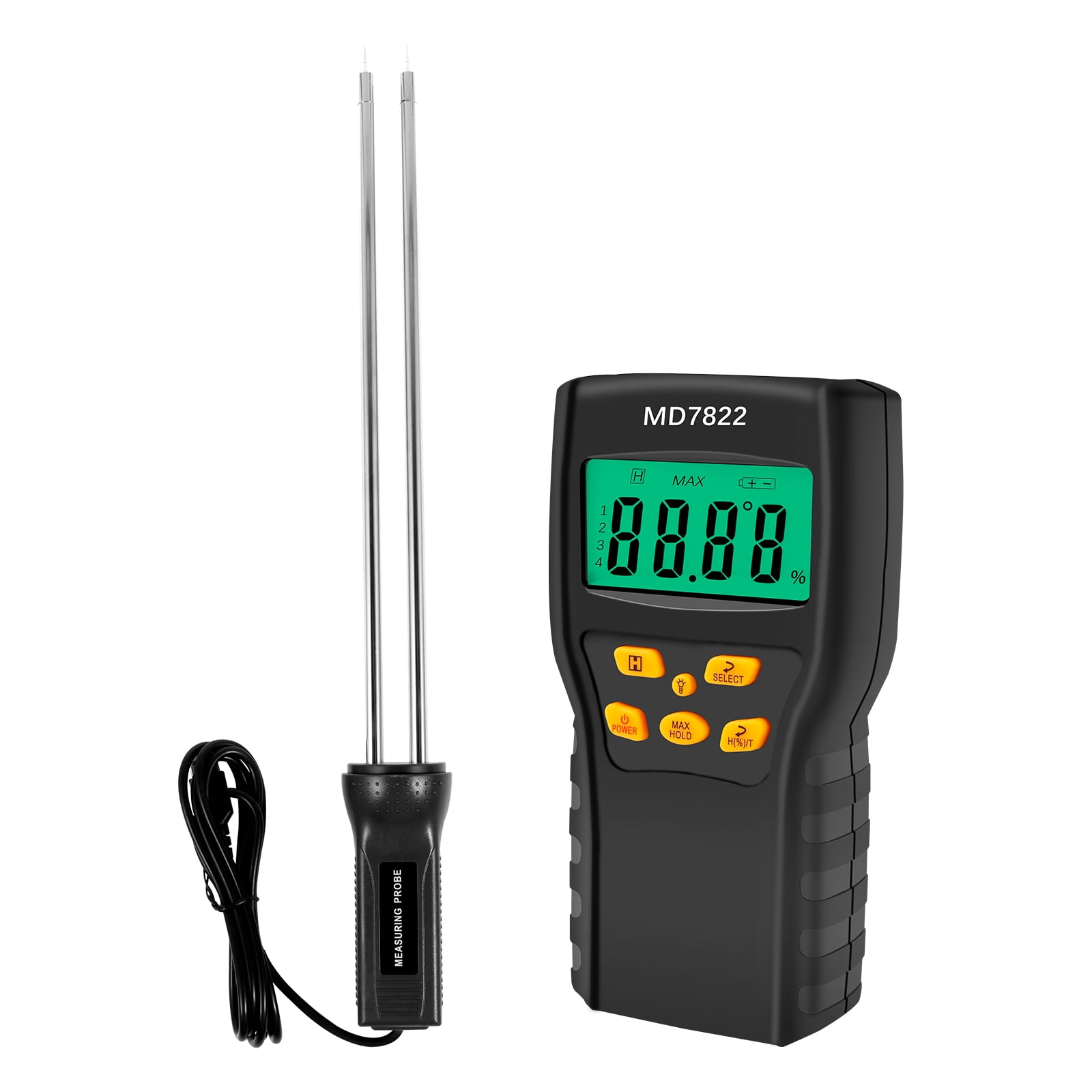 Hay Moisture Tester Precise Grain Moisture Meter Fast Hay Moisture ...