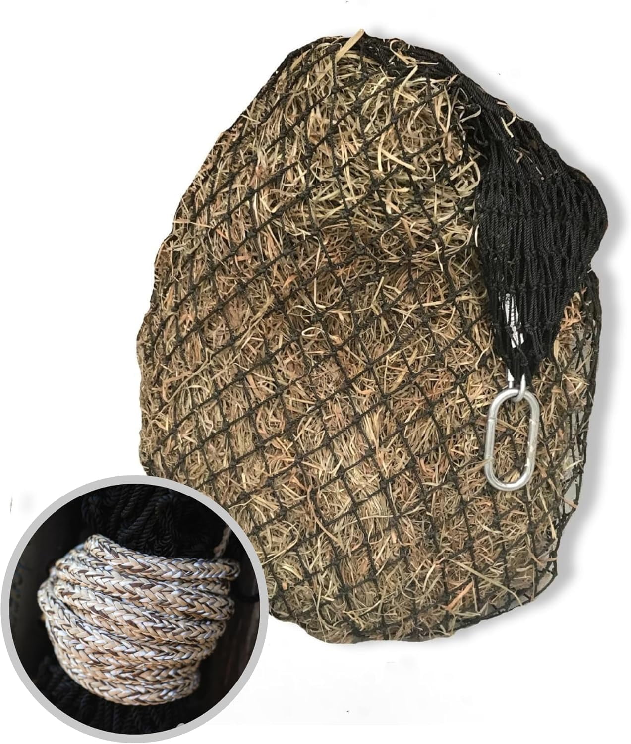 Hay Net for Horses | Slow Feed Hay Bag Feeder | Marine-Grade UV Treated ...