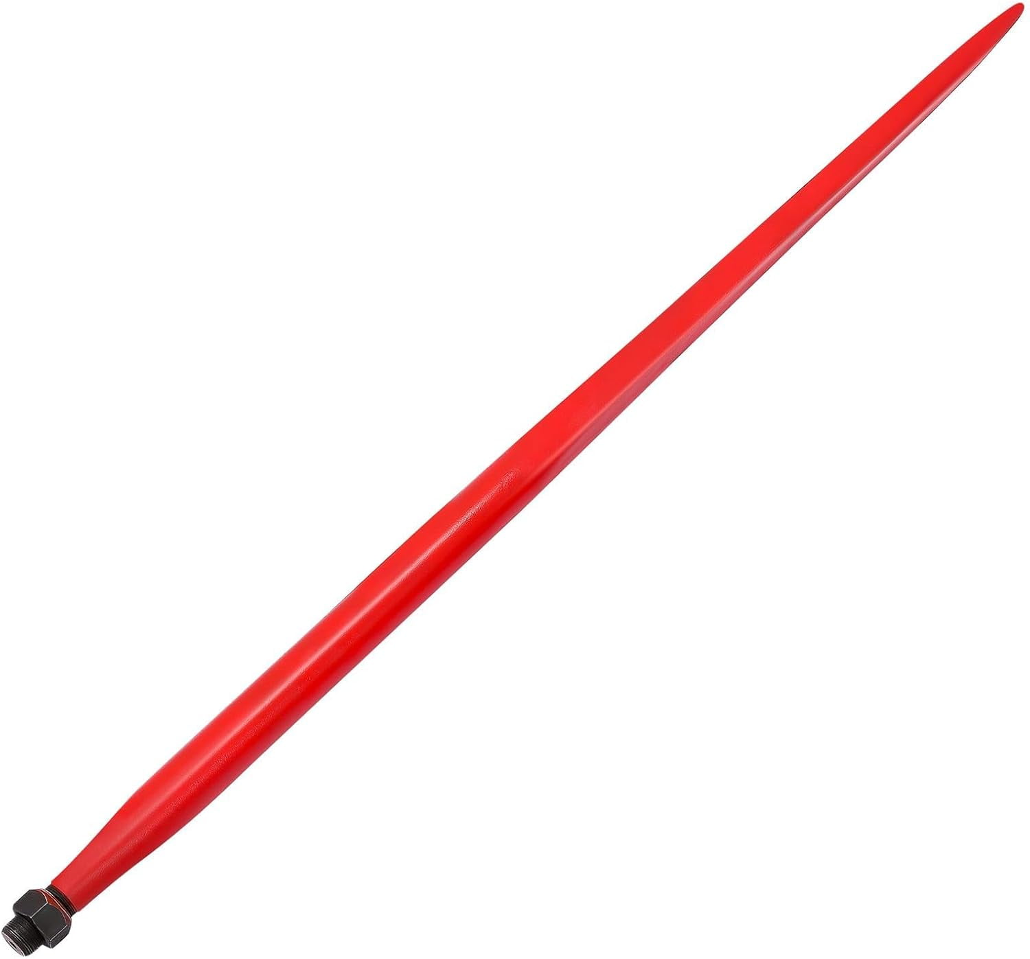 Hay Spear,49" Bale Spear 4000 lbs Capacity,Bale Spike Quick Attach ...