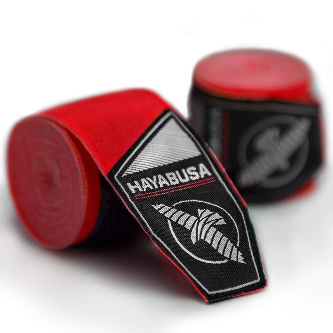 Hayabusa Boxing Hand Wraps for Kids Perfect Stretch 4.0 - Red, 120 ...