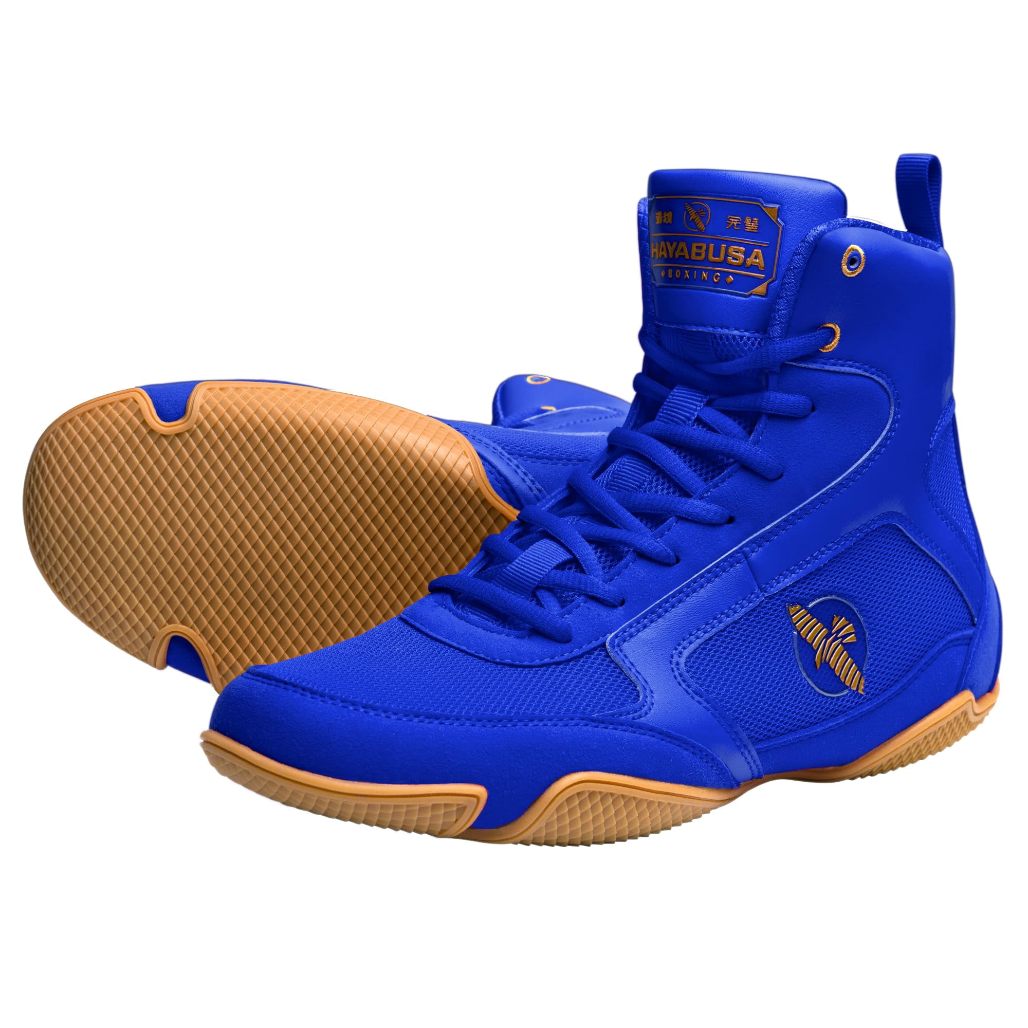 Hayabusa Pro Boxing Shoes for Men & Women - Blue, 12 Men/13.5 Women ...