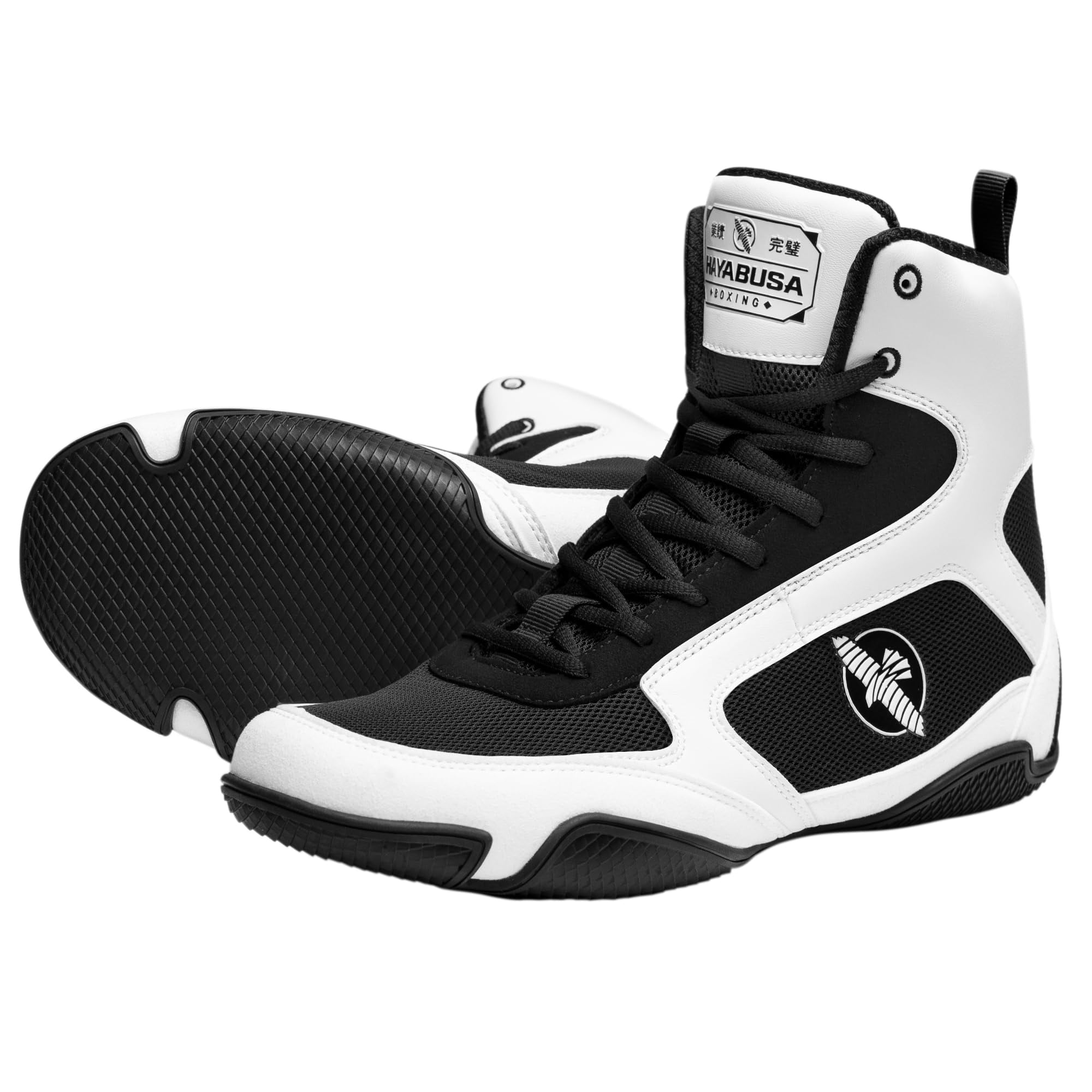 Hayabusa Pro Boxing Shoes for Men & Women - White, 9 Men/10.5 Women ...