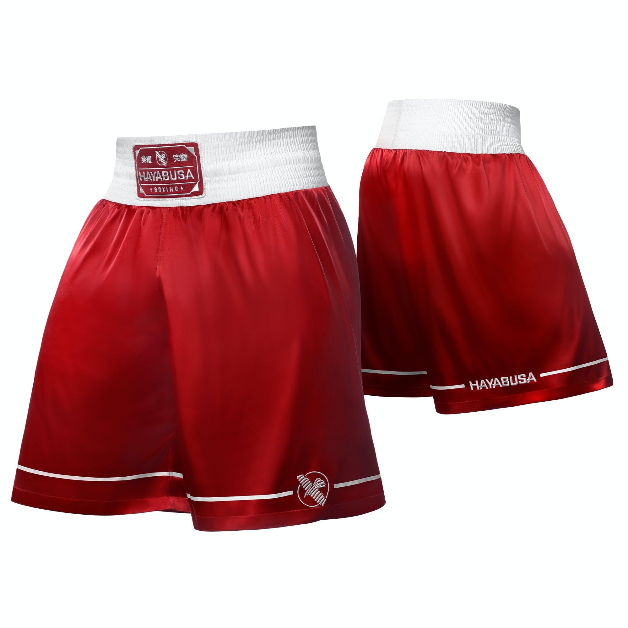 Hayabusa Pro Boxing Shorts - Red, Large - Walmart.com