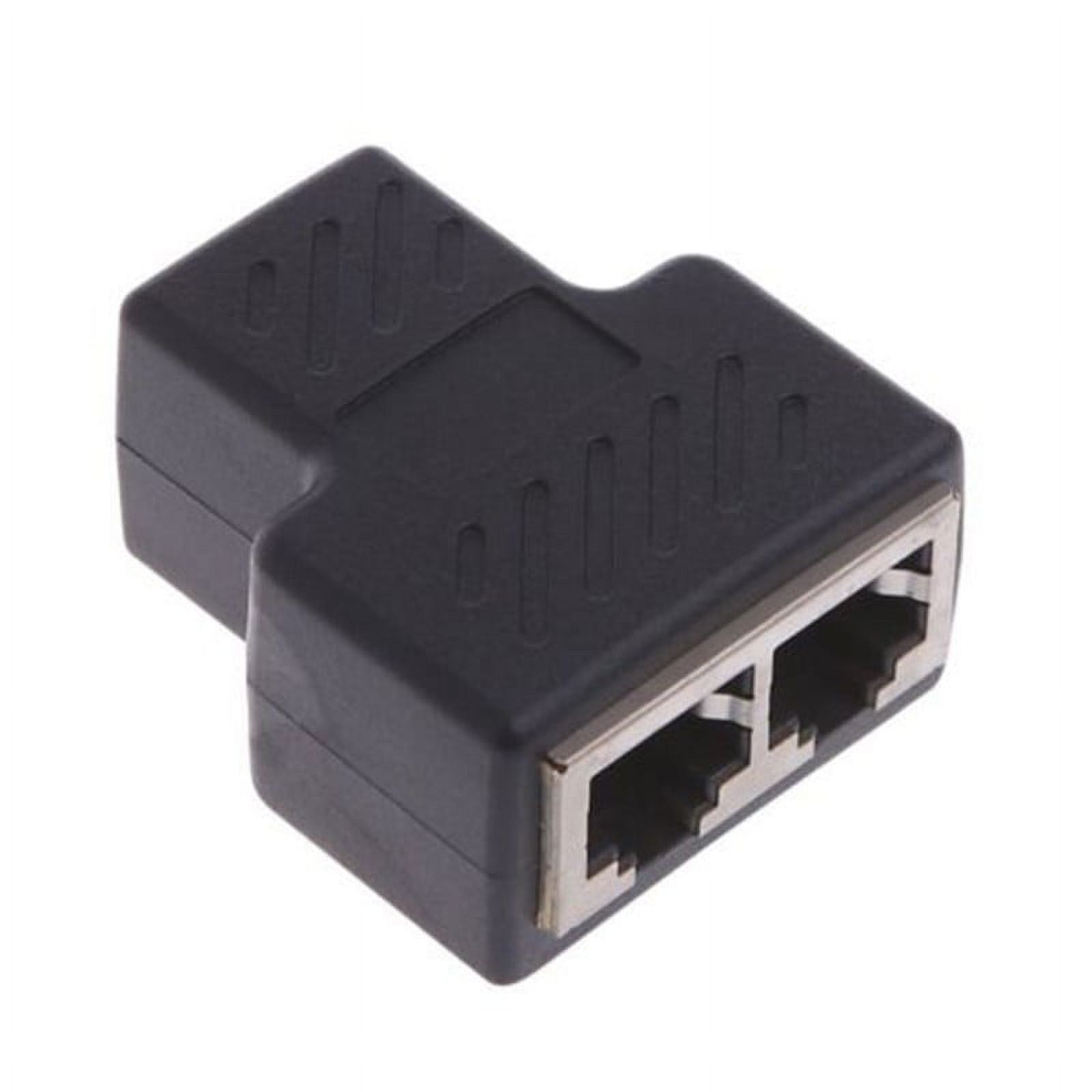 Hayafir 1 To 2 Ways RJ45 LAN Ethernet Network Cable Female Splitter ...