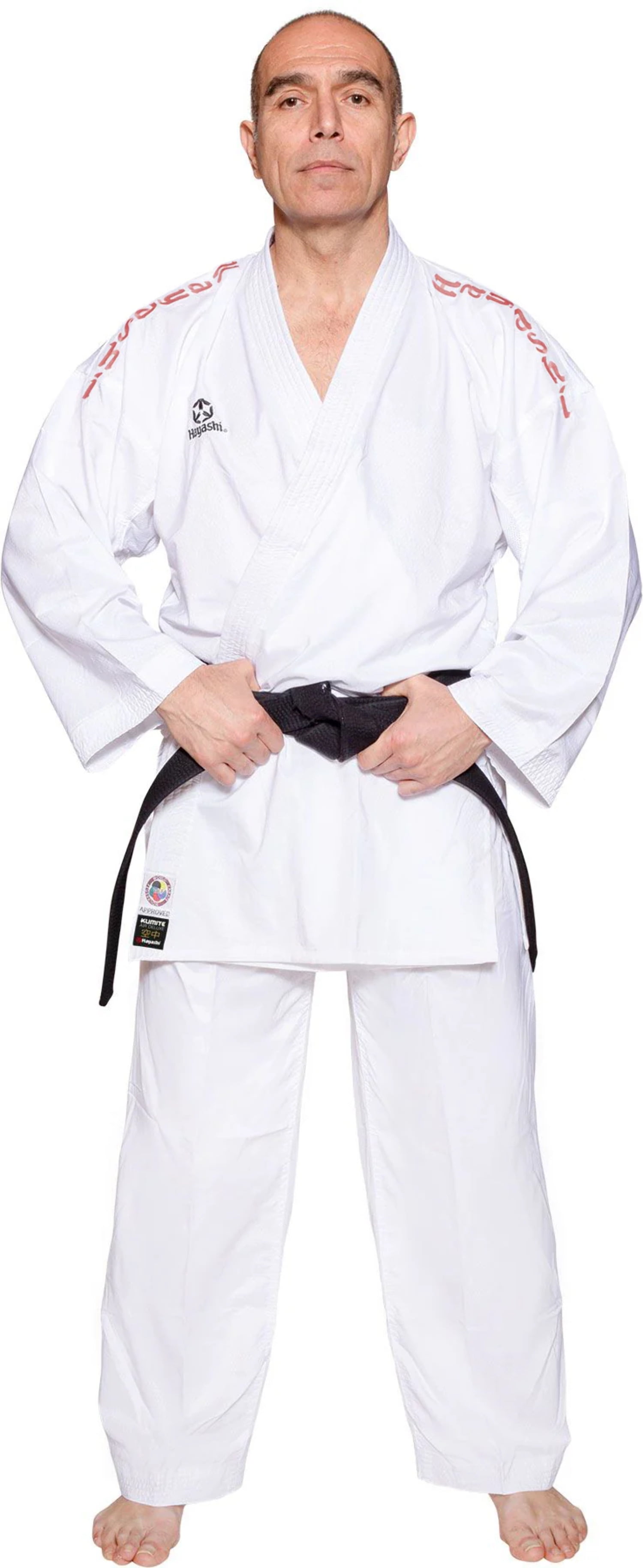 Hayashi Karate Gi “Air Deluxe” - RED Embroidery SPE - Walmart.com