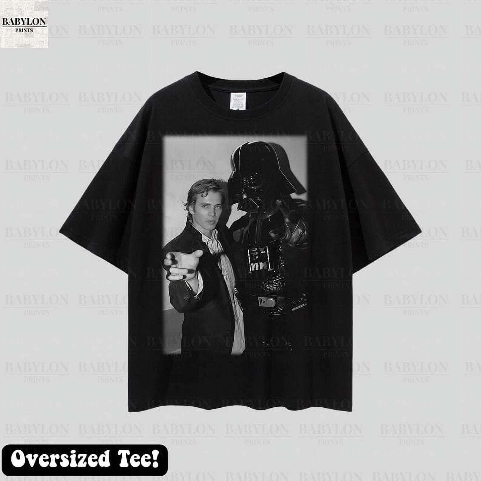 Hayden Christensen Darth Vader T- Shirt, Star Wars Movie Poster Shirt, Prequels Disney, Gift ...