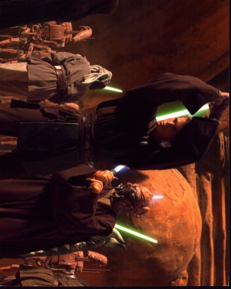 Hayden Christensen Fighting In Star Wars: Episode Ii - Attack Of The ...