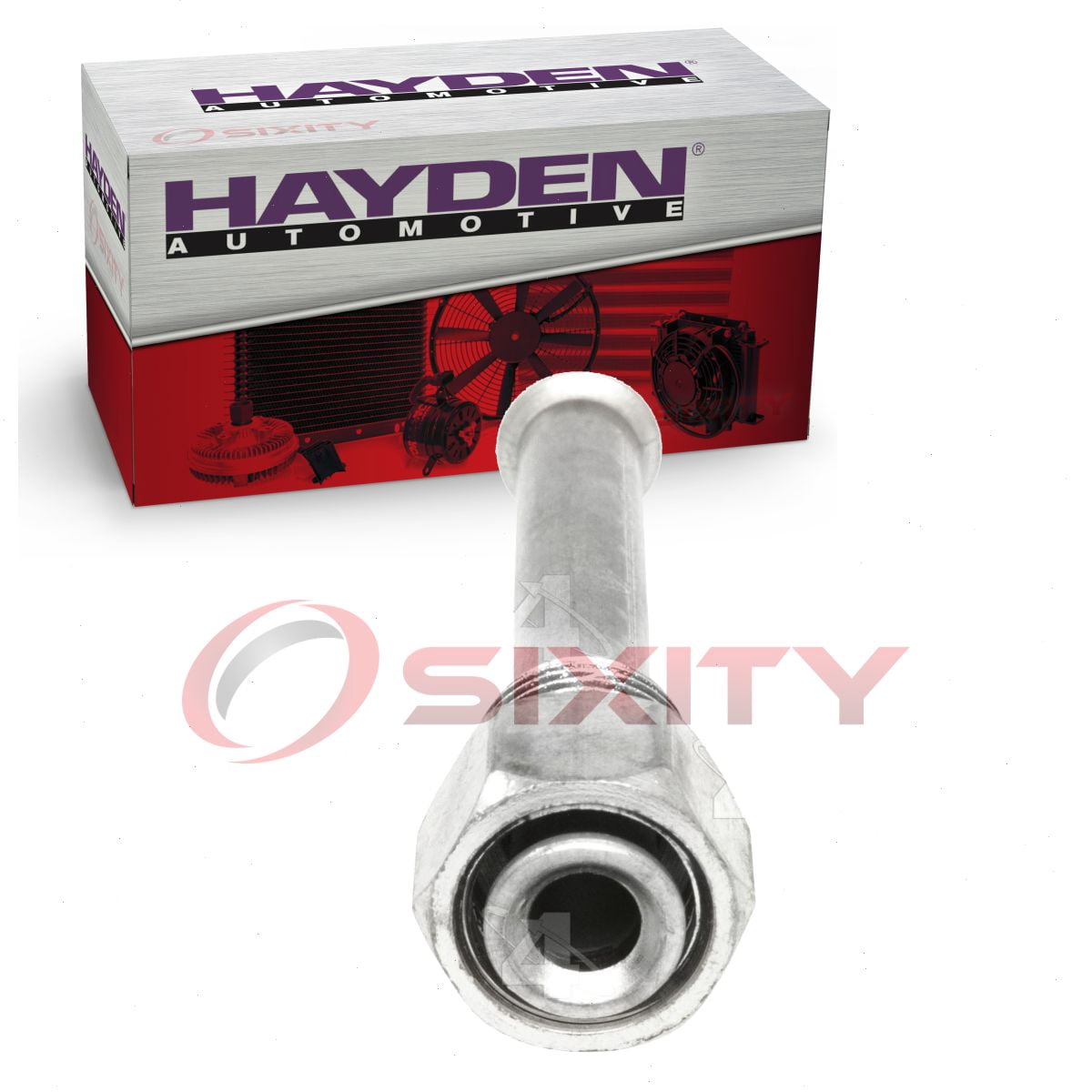 Hayden Oil Cooler Line Connector compatible with Jeep 475 6-226 6-230 ...